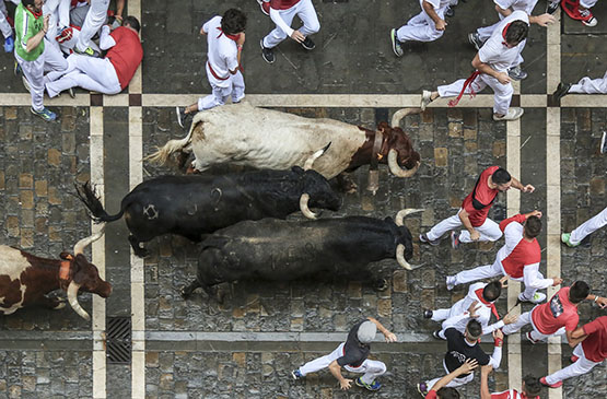 Les Fêtes de San Fermín au Pays Basque